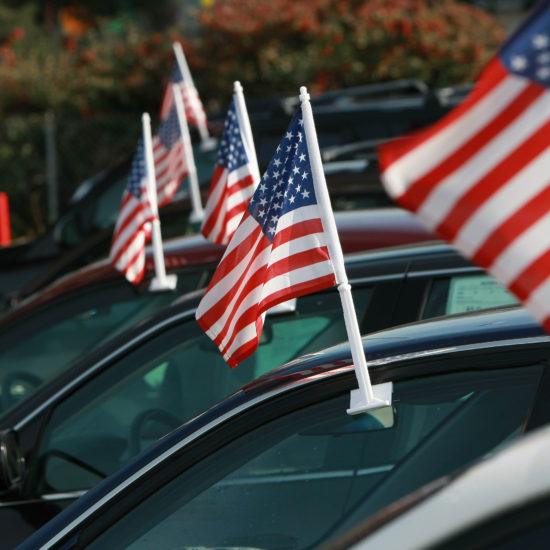 Car Window Flags - 3 Day Flags