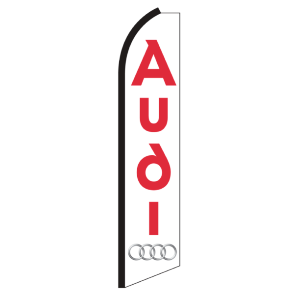 Audi Swooper Feather Flag - 3 Day Flags